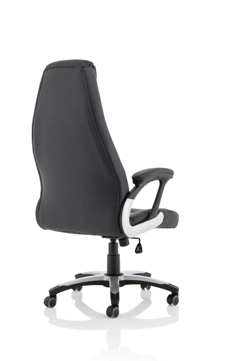 Metropolis High Back Black Leather Executive Office Chair - Smart Image ...