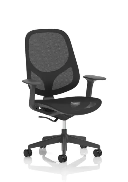 OE - Crew Task Operator Mesh Chair With Folding Arms - Smart Image ...